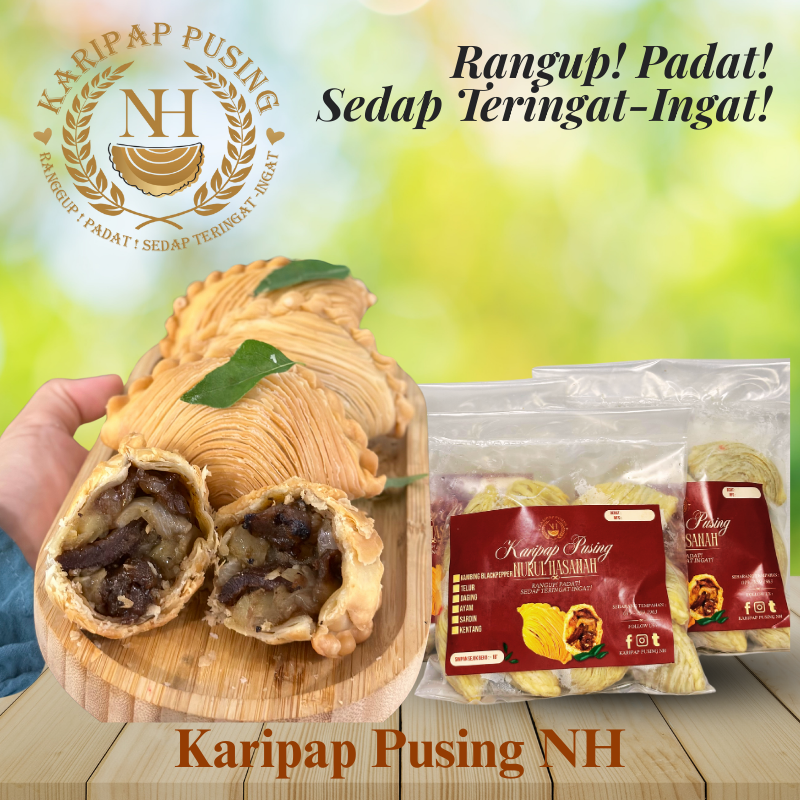 Karipap Pusing – TELUR JUMBO (Frozen) – Karipap Pusing NH