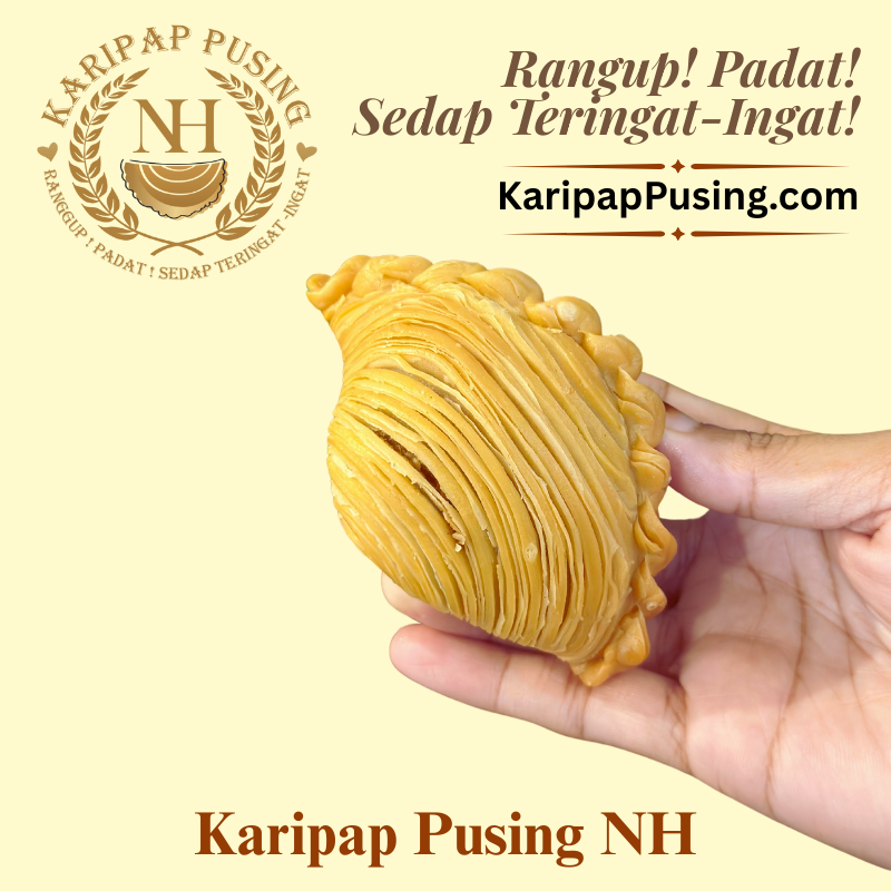 Karipap Pusing – DAGING (Frozen) – Karipap Pusing NH